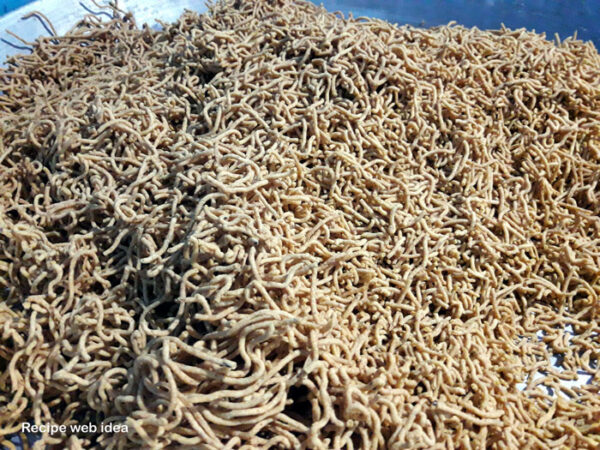 Besan Sev Recipe | How to make Besan Sev - Recipewebidea